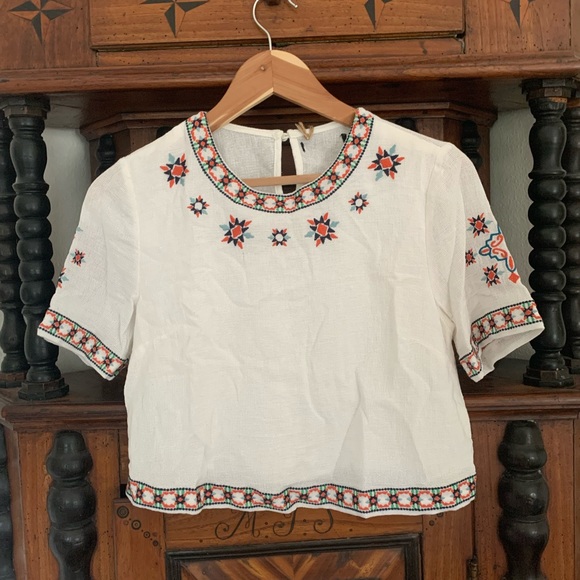 Authentic Original Vintage Style | Tops | Vintage Crop Top | Poshmark